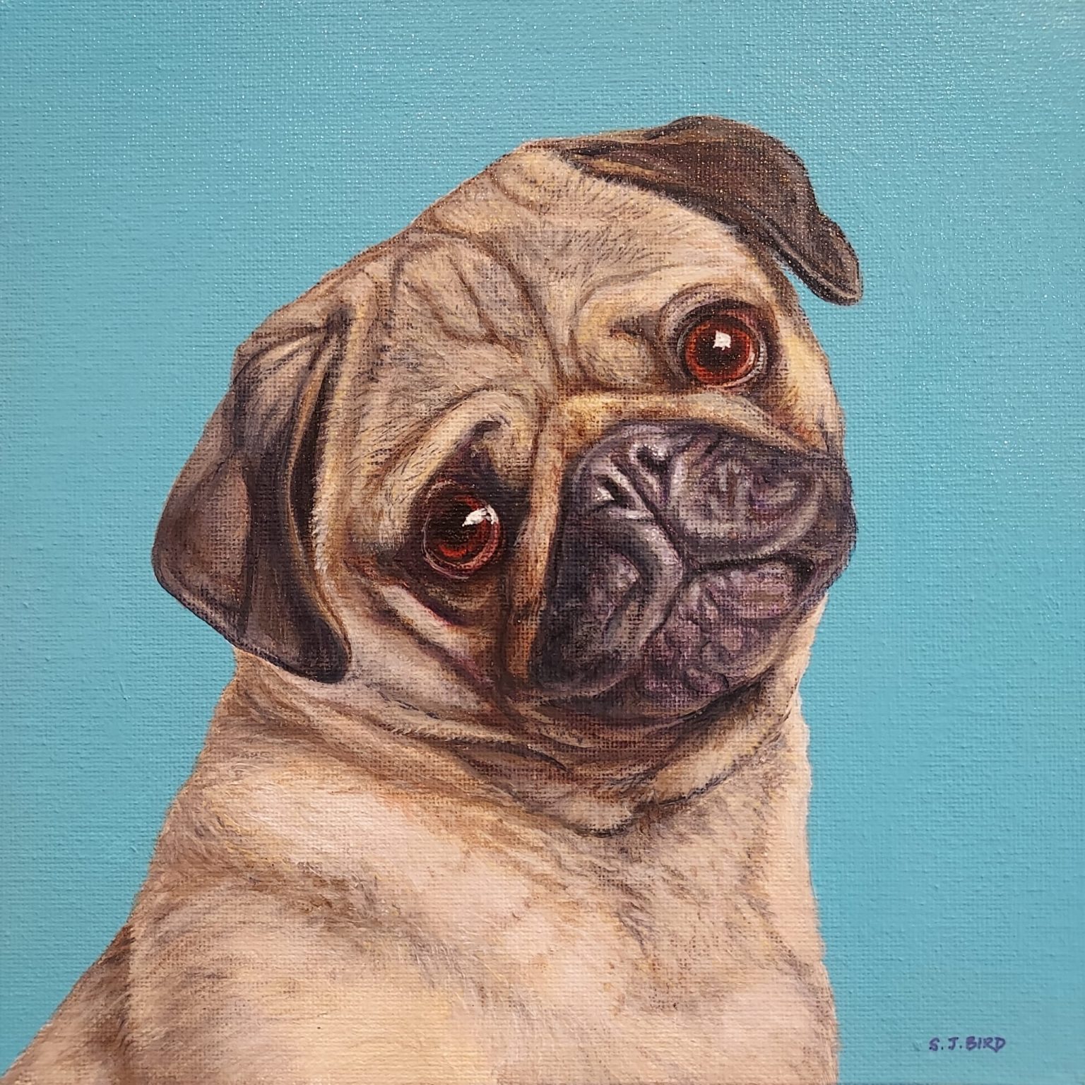 Stanley Bird - The Velvet Easel Gallery | Portobello